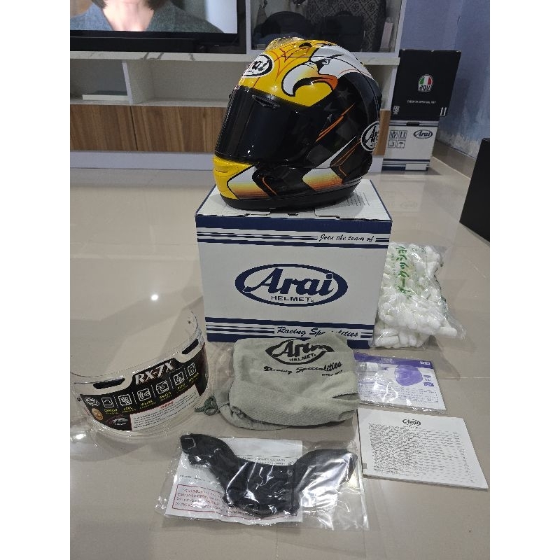 Jual Arai RX7X American Eagle Kenny Robert jr | Shopee Indonesia