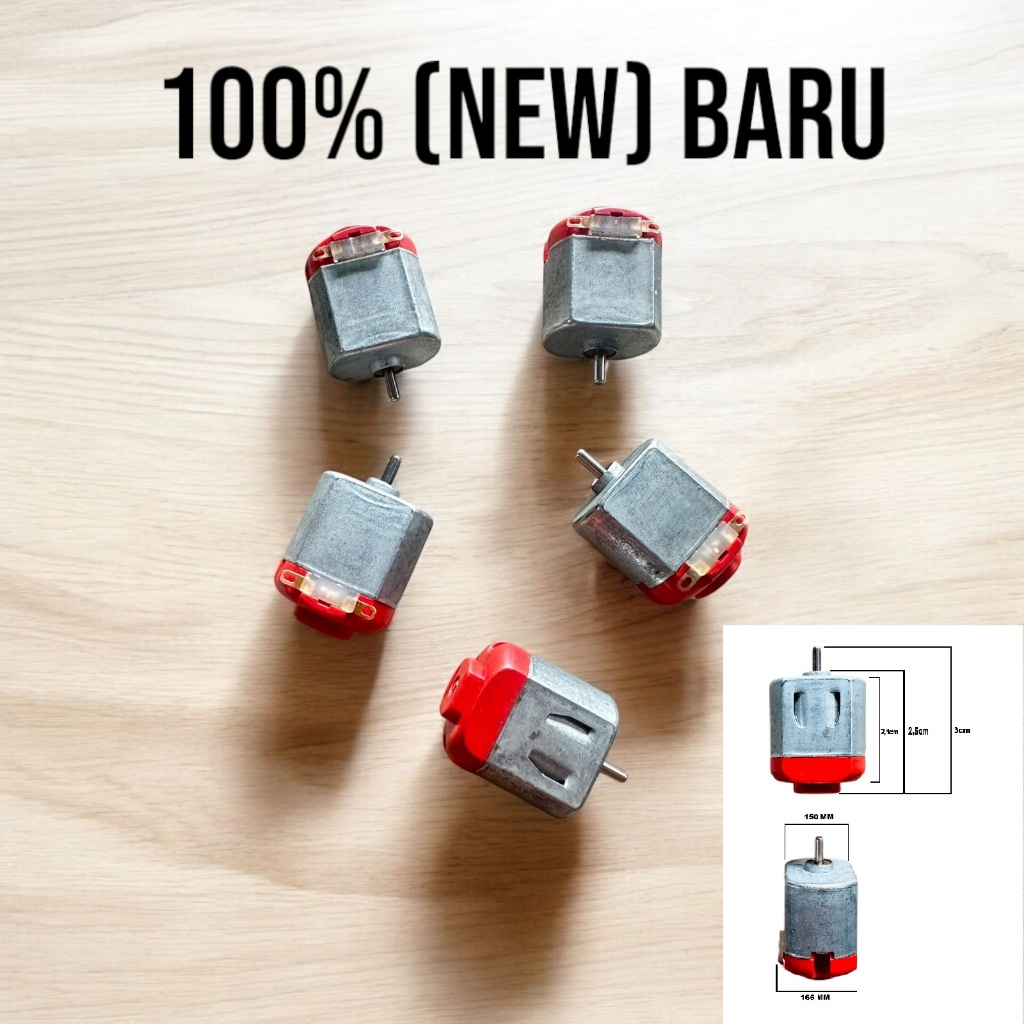 Jual New (Baru) Dinamo Mini 1v 2v 3v 4v 5v 6v / Dinamo Mainan Termurah Motor Listrik DC 1v/3v/6v ...