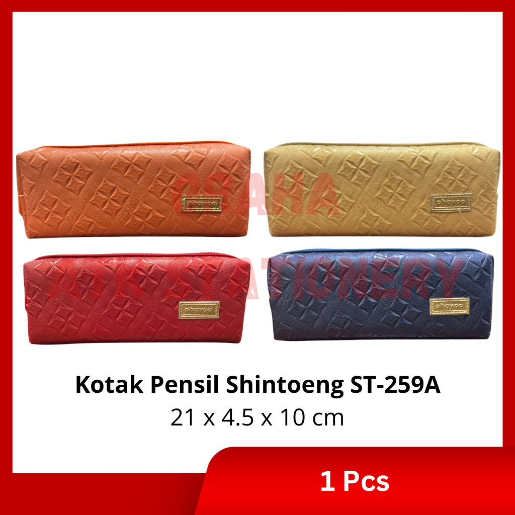 Jual Kotak Pensil Polos Shintoeng ST-259A / Tempat Pensil / Pencil Case ...