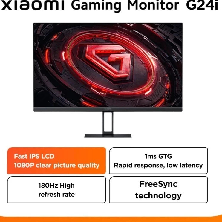 Jual LED MONITOR GAMING XIAOMI G24i 180HZ / XIAO MI G24 i / MONITOR ...