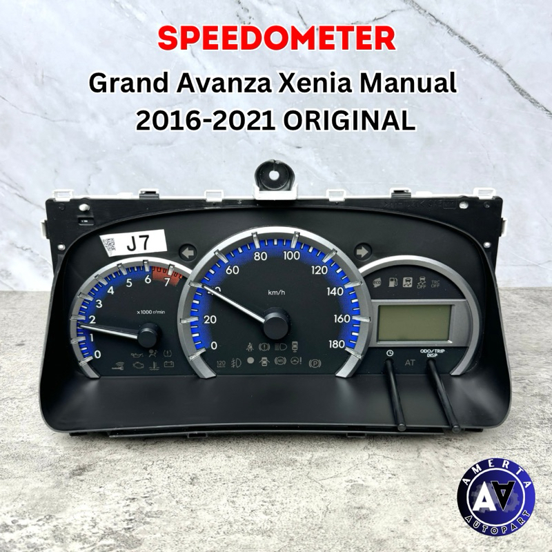 Jual Speedometer Grand Avanza Xenia Manual 2016-2021 ORIGINAL (Tanpa ...
