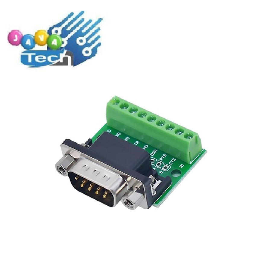 Jual Konektor DB9 Male Female RS232 Breakout Terminal Block | Shopee ...