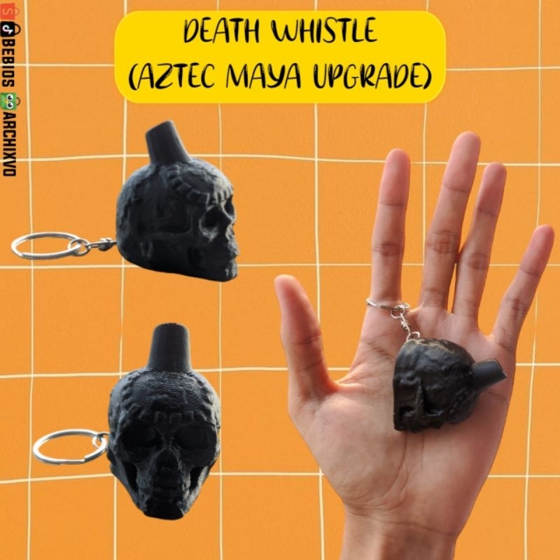 Jual Death Whistle Aztec Maya Upgrade - Peluit Kematian Tengkorak Suku ...