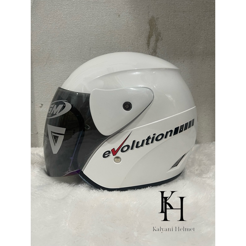 Jual Helm GM Evolution Solid (original 100%) | Shopee Indonesia