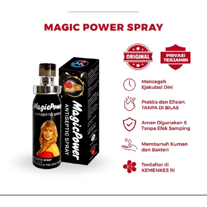 Jual Magic Power Spray 15ml - Spray Antiseptik | Shopee Indonesia