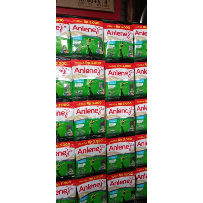 Jual SUSU ANLENE RENCENG COKLAT VANILA isi10pcs | Shopee Indonesia