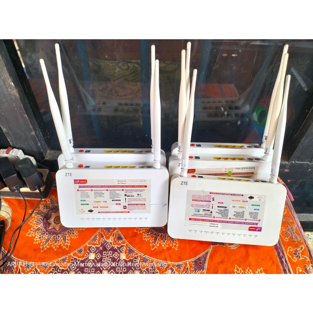 Jual Router Modem GPON ZTE F609 V3 Exs Indihome | Shopee Indonesia