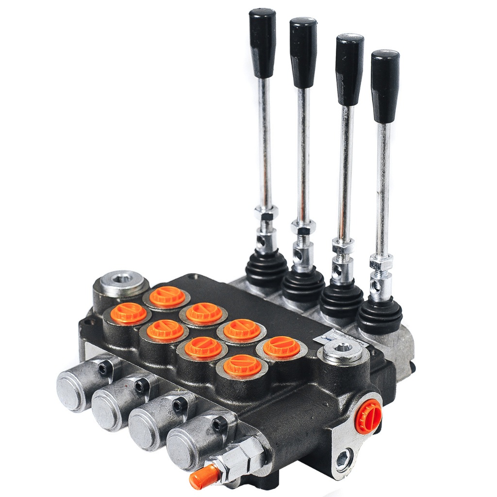 Jual Hand Valve Hidrolik P80 - 4 Tuas Spool, G1/2" / Directional ...