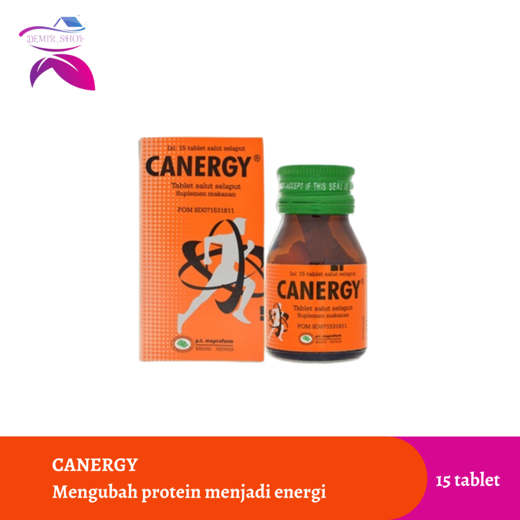 Jual Canergy / Mengubah Karbohidrat & Protein menjadi Energi | Shopee ...