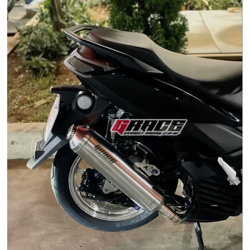 Jual knalpot standar racing aerox nmax pcx vario adv dll original Grace ...