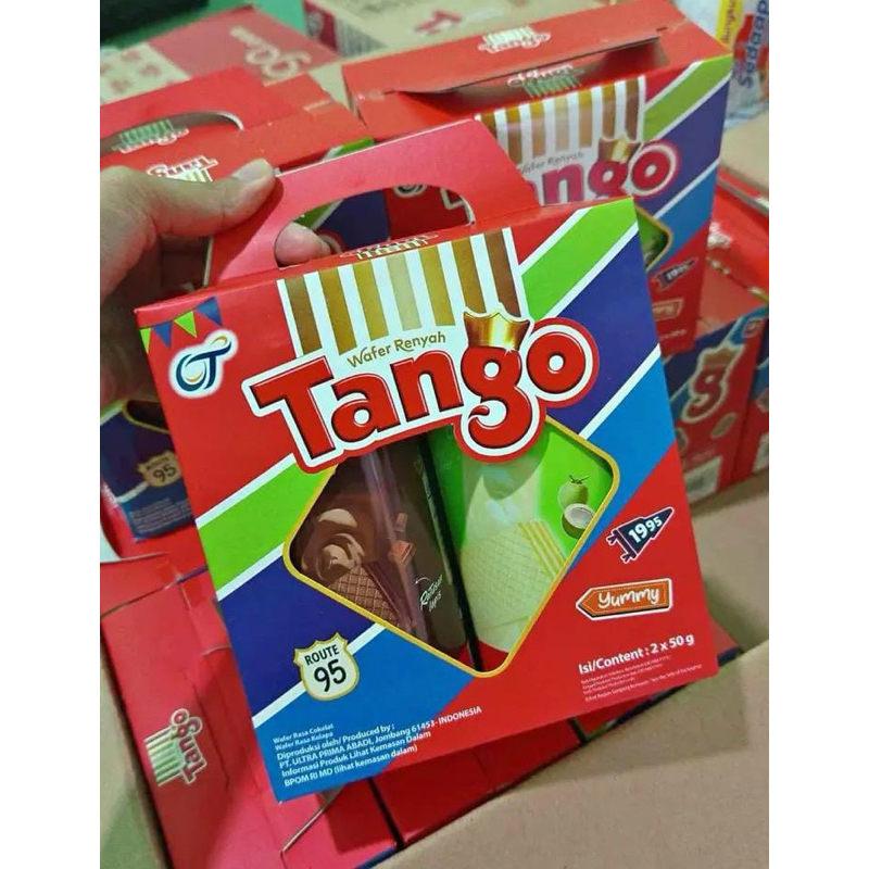 Jual Tango hampers parcel paket lebaran kaleng 2 x 50gr | Shopee Indonesia