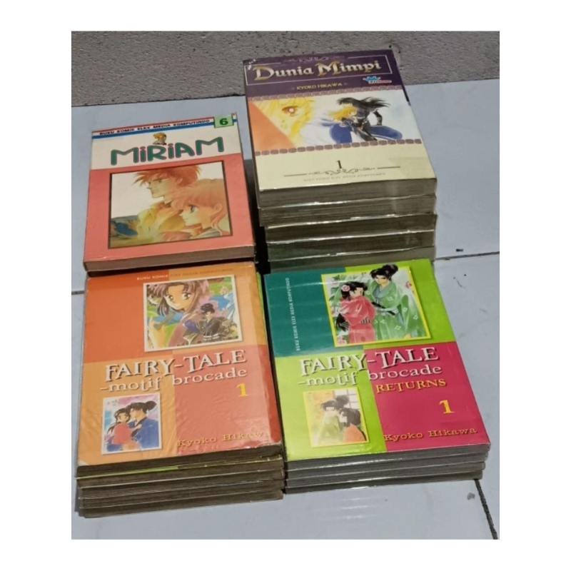 Jual komik langka koleksi pribadi miriam, dunia mimpi deluxe, fairy ...