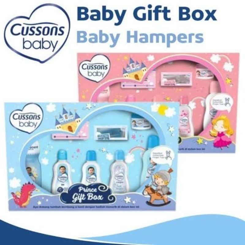 Jual Cussons baby Gift Box- paket hadiah bayi perlengkapan mandi bayi ...