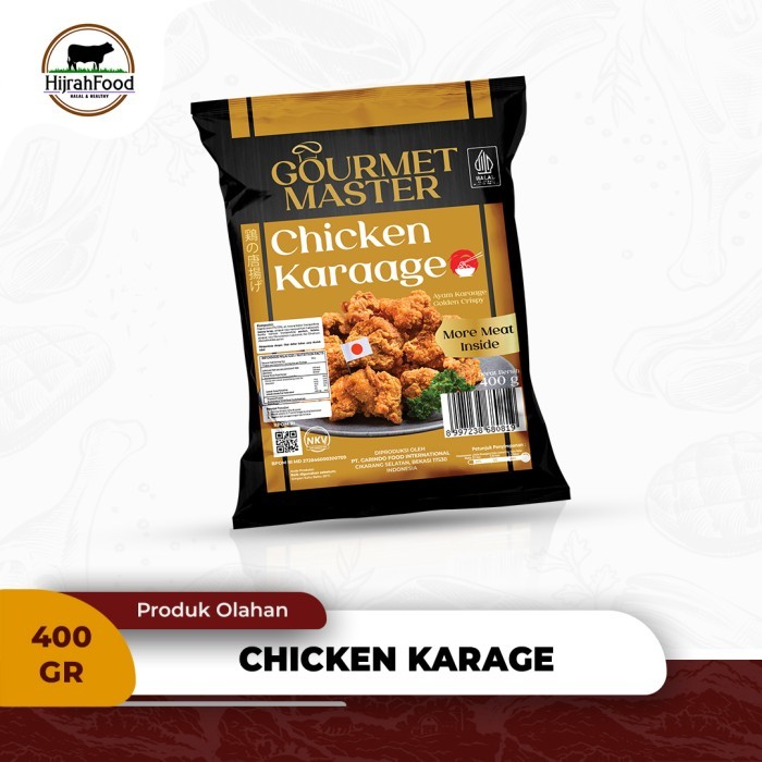 Jual Gourmet Master Chicken Karage Golden Crispy Ayam Karaage Berbumbu ...