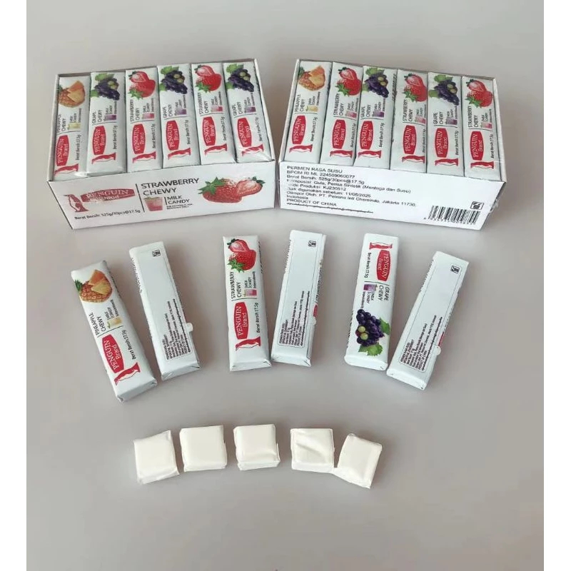 Jual PENGUIN BRAND PERMEN CHEWY MILK CANDY ISI 30PCS | Shopee Indonesia