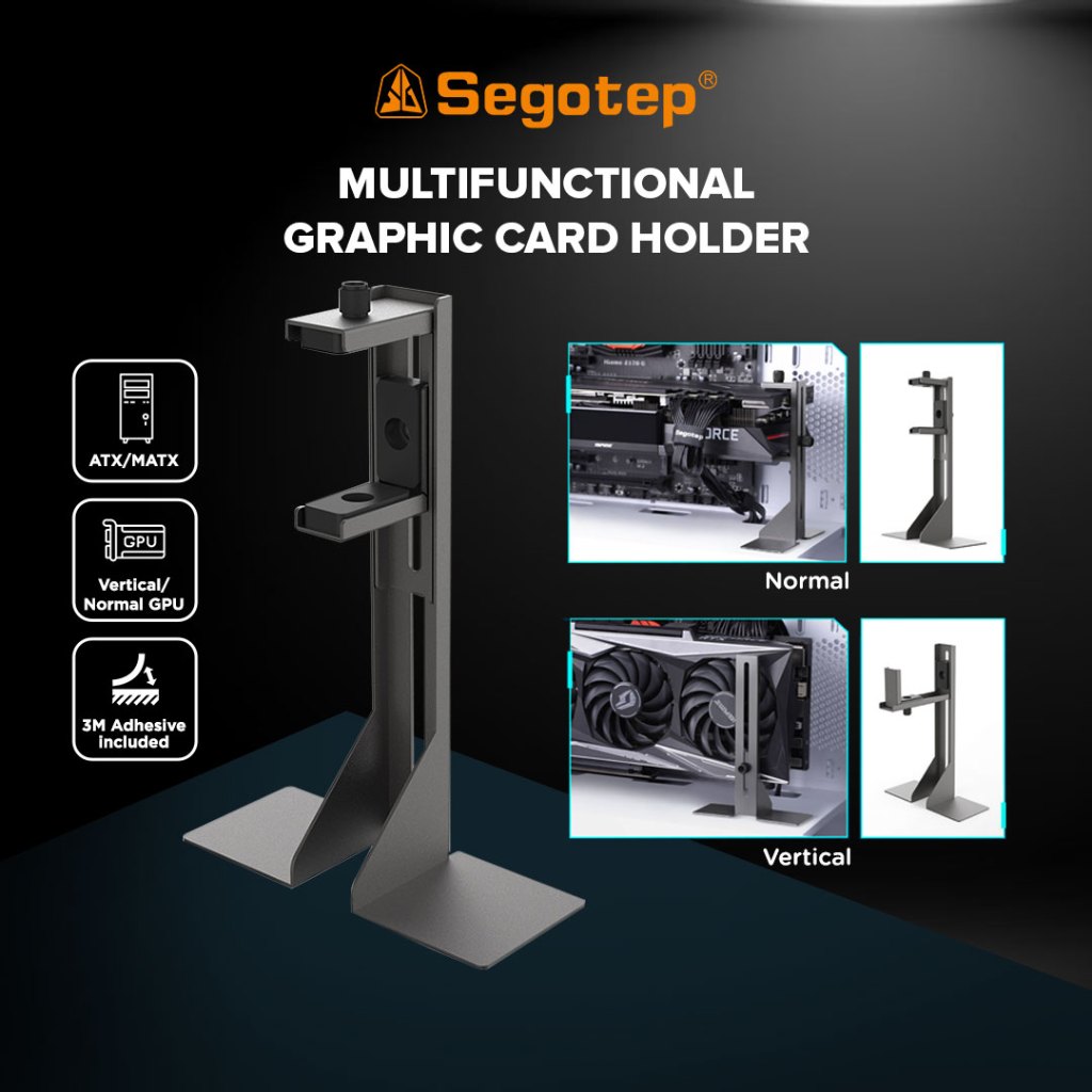 Jual SEGOTEP Multifunctional Anti Sag GPU Bracket (Vertical ...