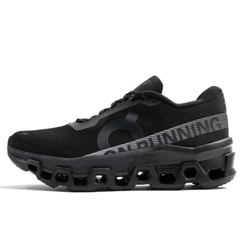 Jual On Cloudmonster 2 Men Running Shoes Triple Black 3ME10121043 ...