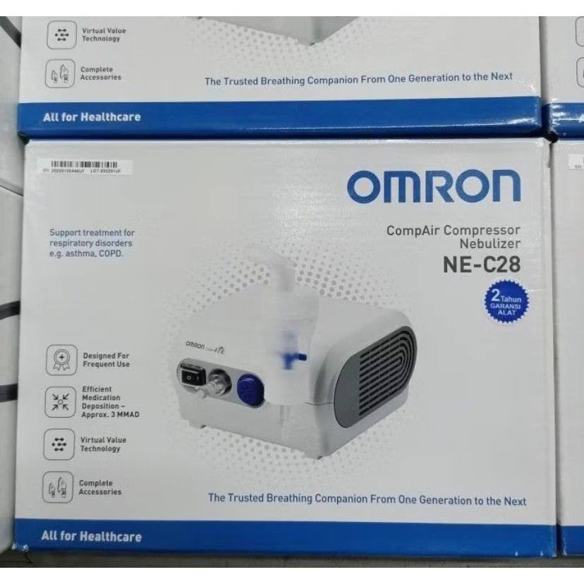 Jual Omron Nebulizer NE-C28 Alat Uap / Alat Nebu Omron C28 Alat bantu Nafas | Shopee Indonesia