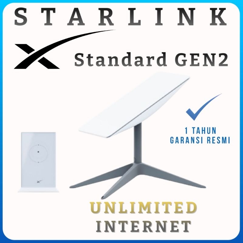 Jual STARLINK STANDAR INTERNET KIT SATELITE ANTENA, WIFI ROUTER KIT ...