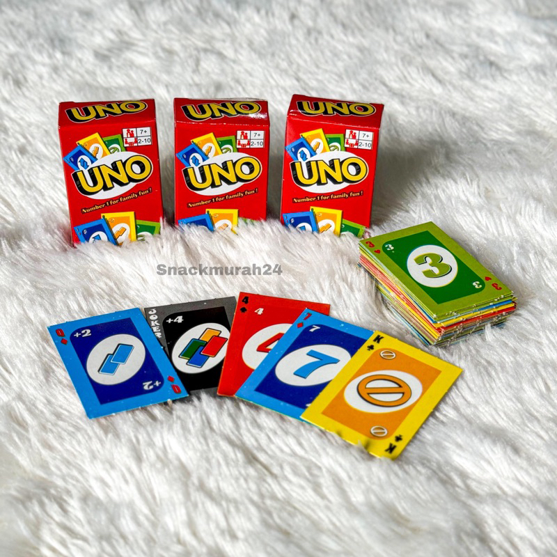 Jual KARTU Uno Mini Games 1 set isi 50+ Kartu Board Game | Shopee Indonesia