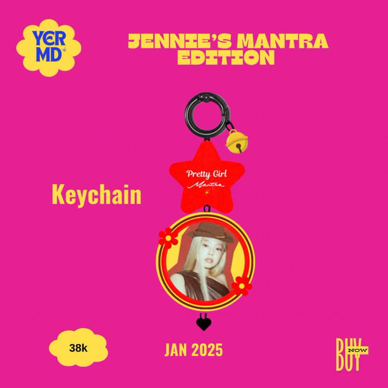 Jual Jennie Keychain - Blackpink - Mantra edition | Shopee Indonesia