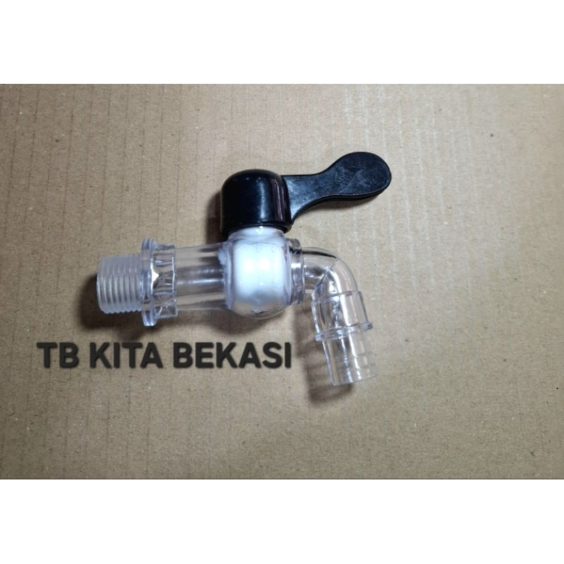 Jual KERAN AIR PLASTIK OWNER UNIX / KRAN AIR TEMBOK PVC UNIX OWNER (1/2 ...