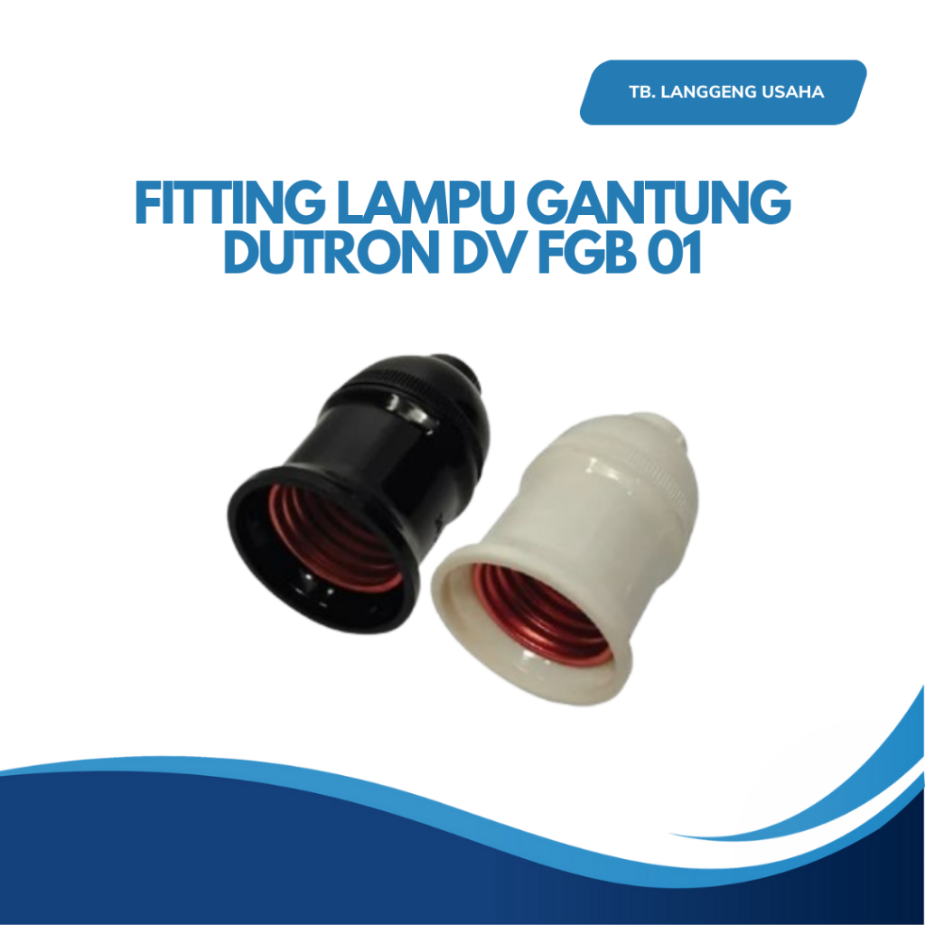 Jual LU DUTRON FITTING FITING PITING GANTUNG DUDUKAN LAMPU PLAFON ...