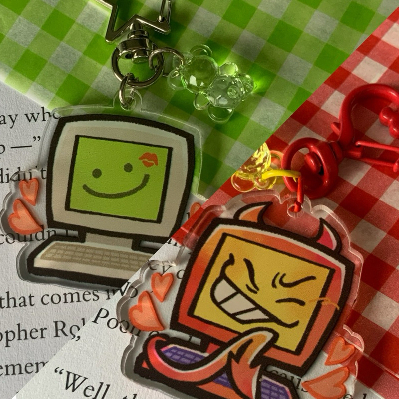 Jual KKUMATOWN | Electric Dreams 1984 Edgar, Computer | Acrylic Charm ...