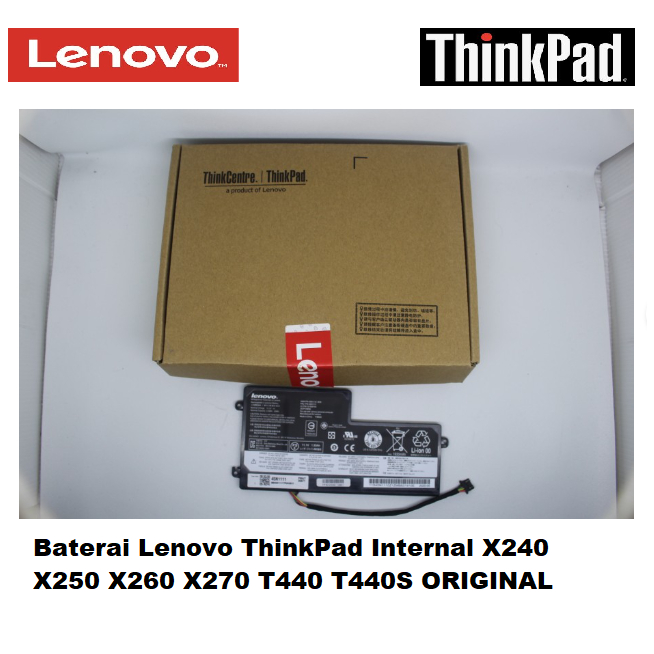 Jual Baterai Lenovo ThinkPad Internal X240 X250 X260 X270 T440 T440S ...