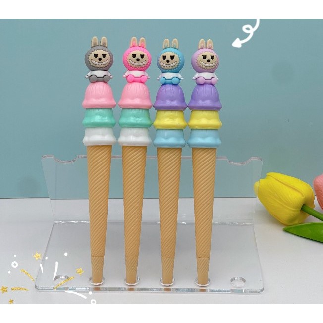 Jual (6pc) PULPEN GEL SANRIO MELODY KUROMI GEL ICE CREAM / PENA PEN ES ...
