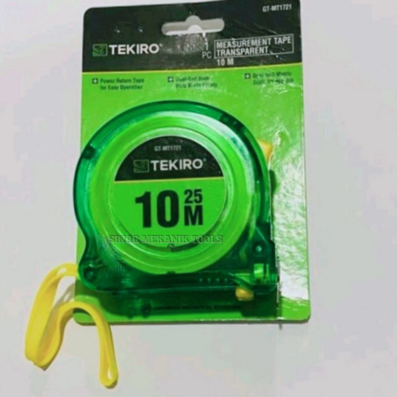 Jual Tekiro Meteran Transparan Panjang 10 Meter | Shopee Indonesia