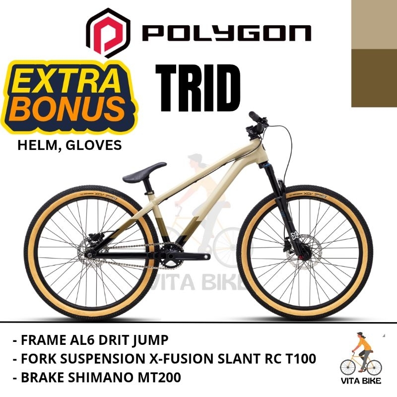 Jual Polygon Sepeda Dirt Jump BMX Trid | Shopee Indonesia