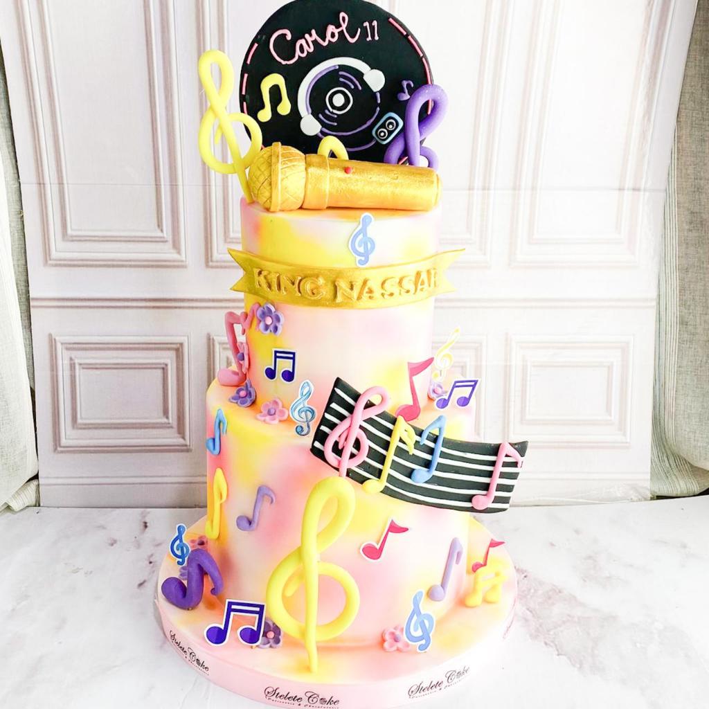 Jual Kue Ulang Tahun/Birthday cake/Kue Ultah Tema Musik/kue Musik/Kue ...