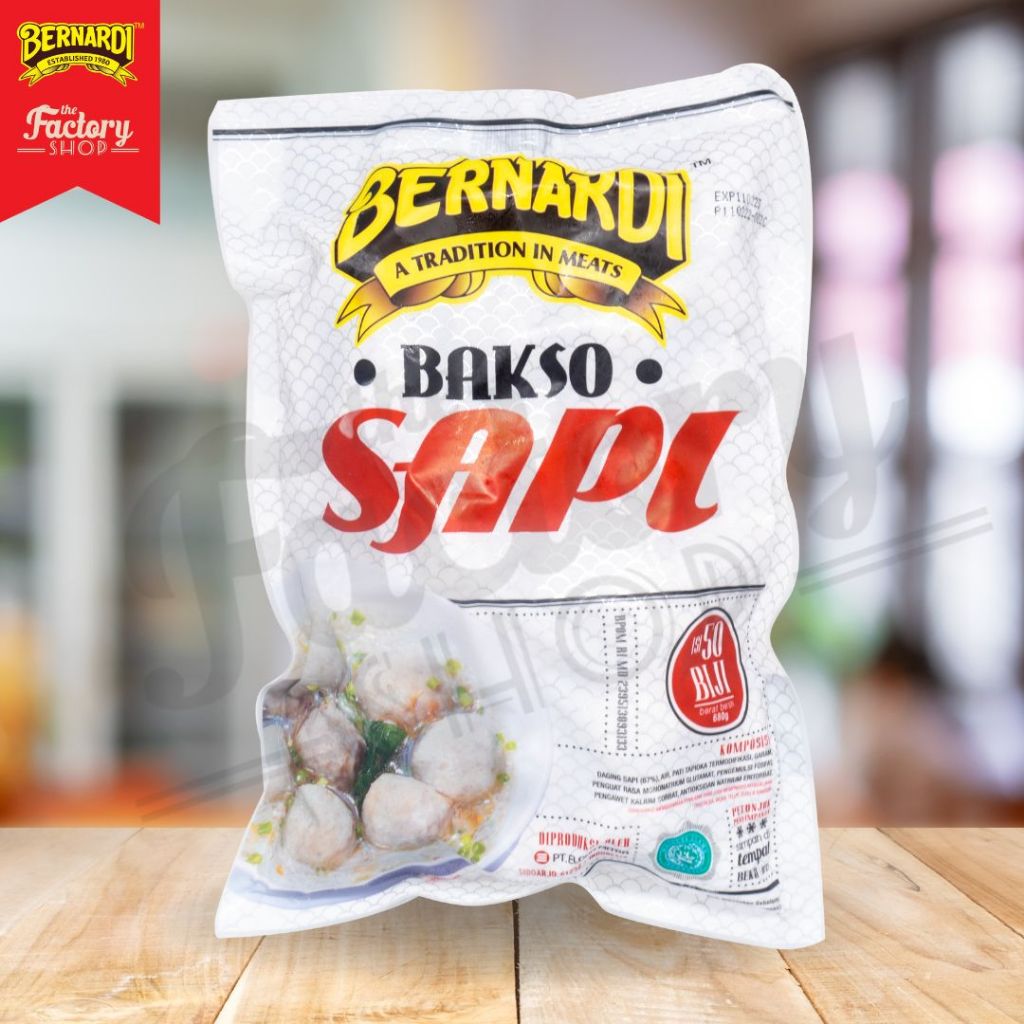 Jual Bernardi Bakso Sapi Besar Kecil Kasar Urat | Shopee Indonesia