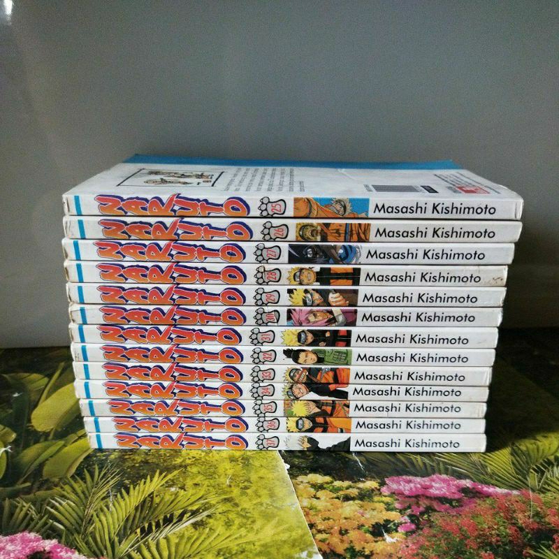 Jual KOMIK Naruto Masashi Kishimoto vol 25 - 37 urut spkt 13 komik | Shopee Indonesia