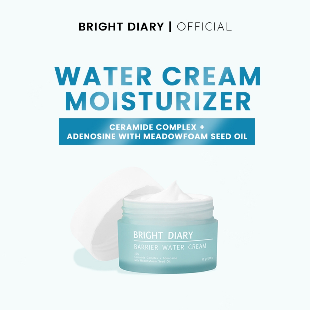 Jual Bright Diary Barrier Water Cream Moisturizer Krim Barrier Merawat ...