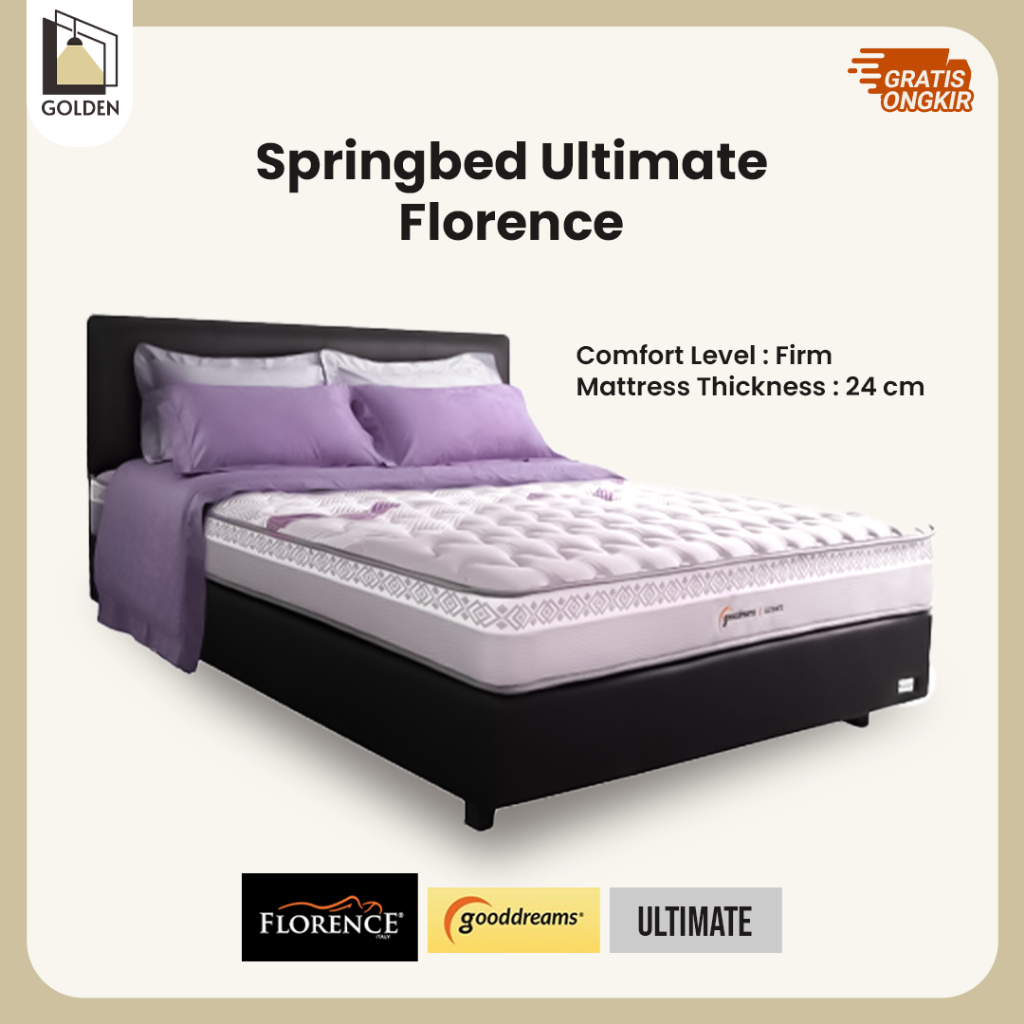 Jual SPRINGBED ULTIMATE FLORENCE | Shopee Indonesia