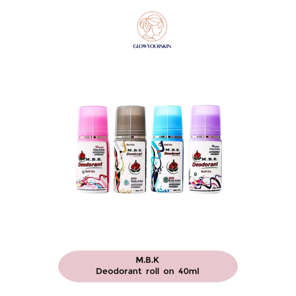 Jual M.B.K. Deodorant Roll On 40ml | Shopee Indonesia