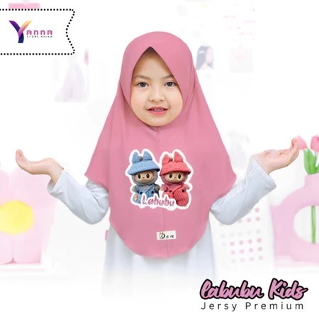 Jual [PROMO] Jilbab Anak Labubu Hijab Instan Anak Viral Muslim Hijab ...