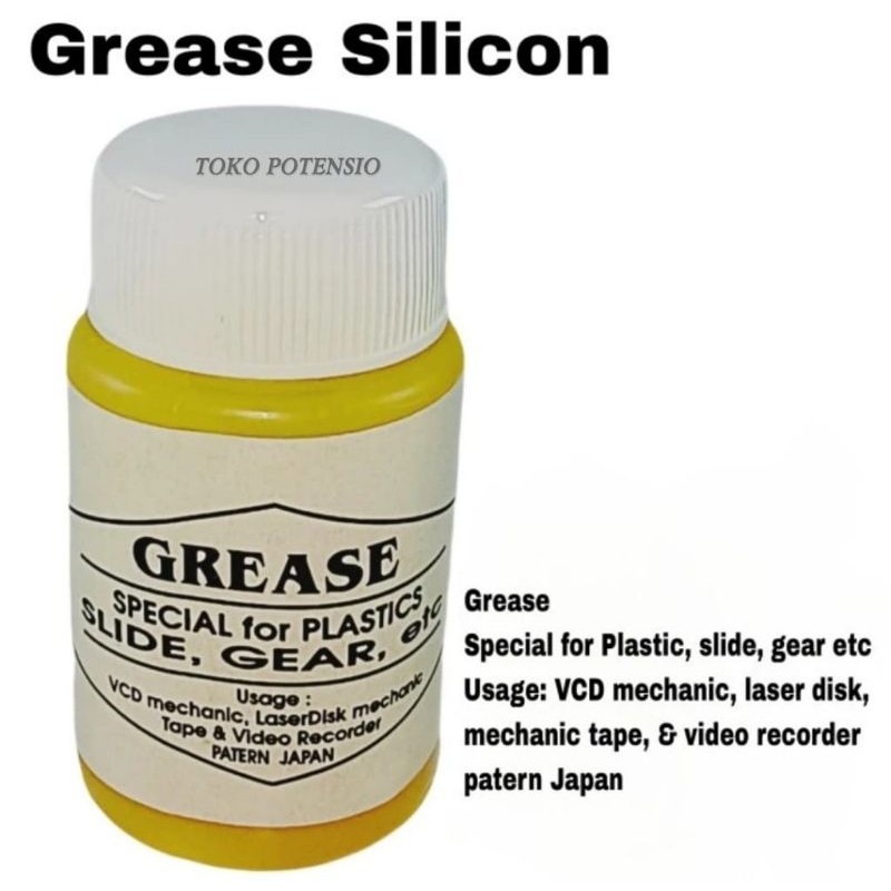 Jual Grease Silicon Pelumas Gear Slide Plastik Besi | Shopee Indonesia