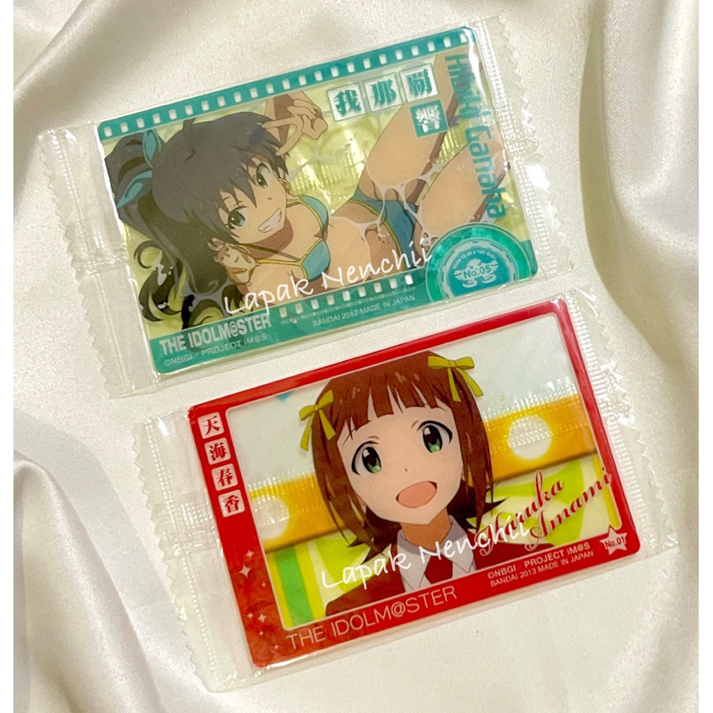 Jual Official Merch Card Idolmaster Hibiki Ganaha, Haruka Amami ...