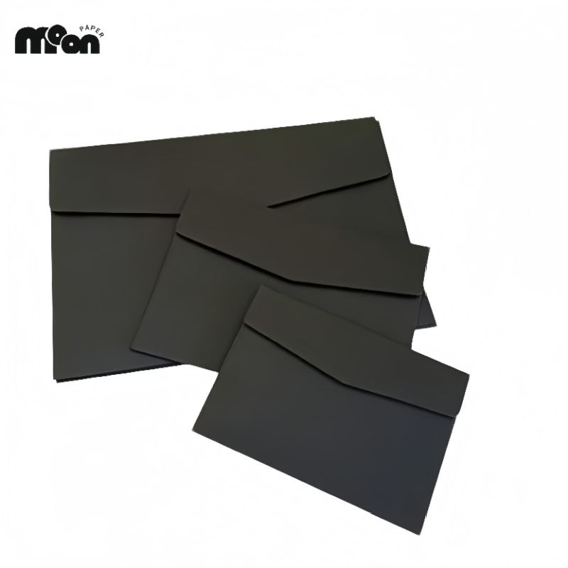 Jual AMPLOP HITAM/AMPLOP HITAM BLACK PAPER B7, A6, A5 | Shopee Indonesia