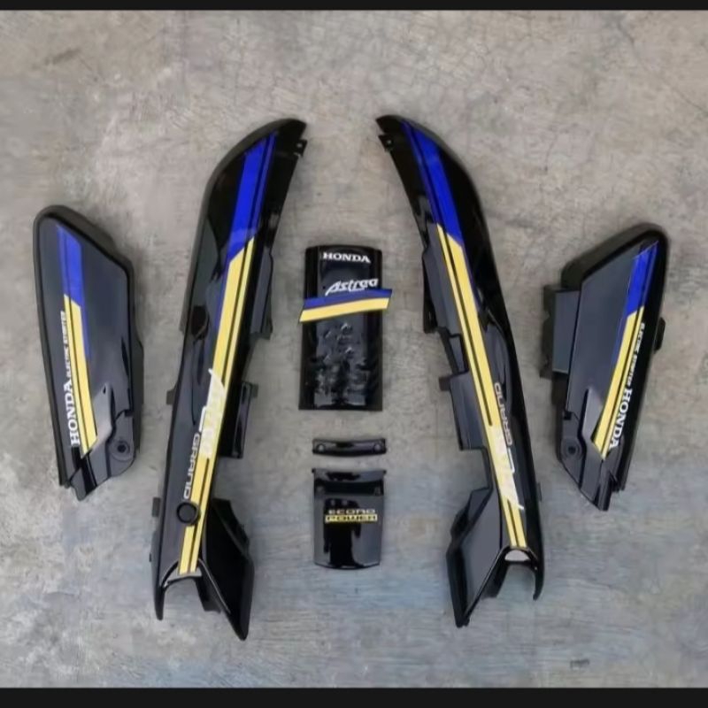 Jual Cover bodi Honda astrea grand sabit set box aki dan panel | Shopee ...