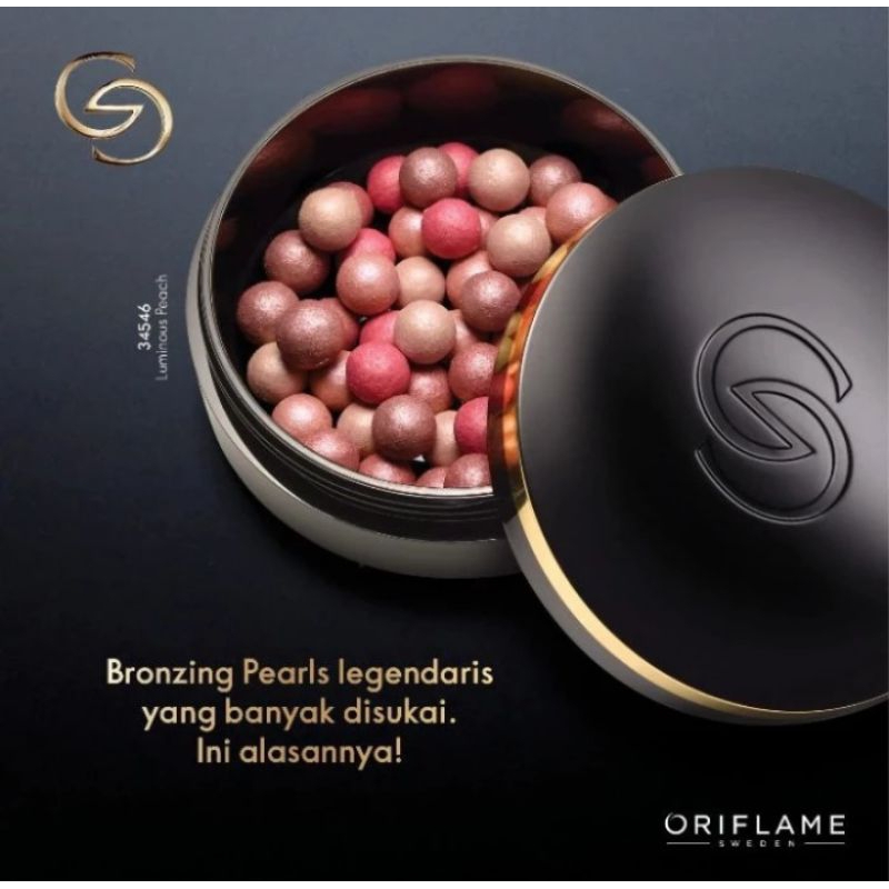 Jual BLUSH ON ORIFLAME GIORDANI GOLD SERUM INFUSED PEARLS | Shopee ...