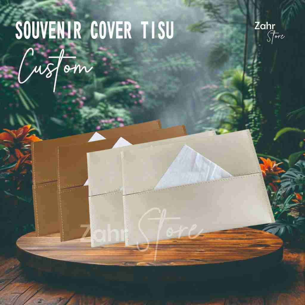 Jual ZAHR STORE SOUVENIR COVER TISU CUSTOM ISI 50 SHEETS SUDAH INCLUDE ...