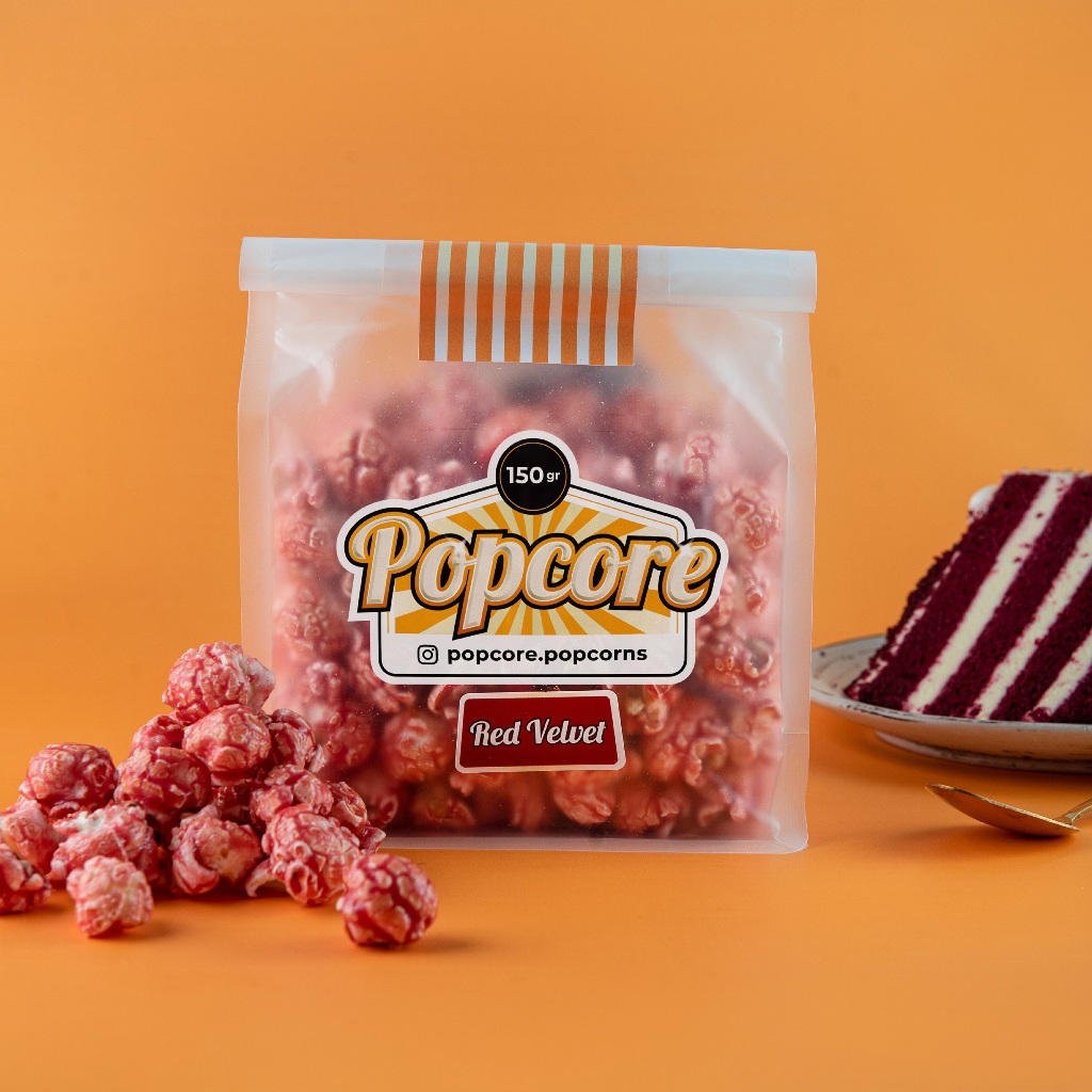 Jual Popcore Popcorn - Red Velvet (Pouch) | Shopee Indonesia