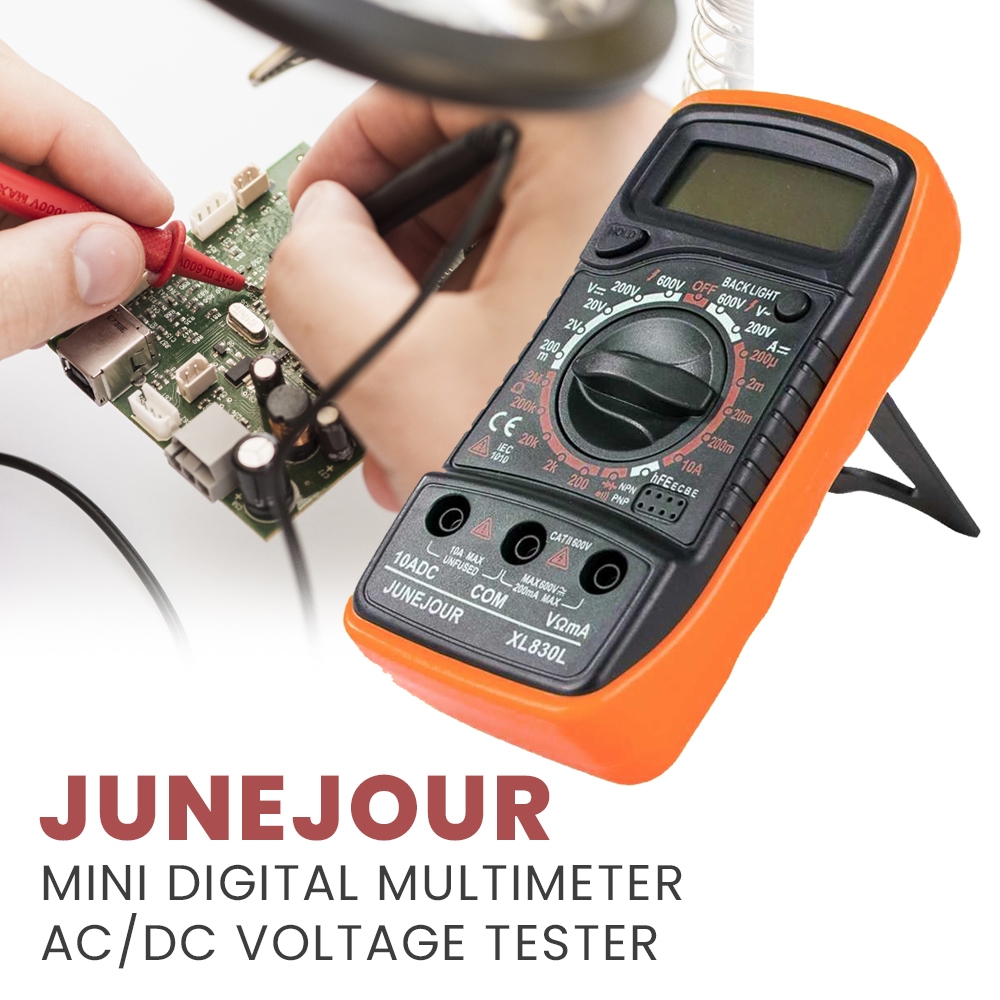 Jual PROMO! Multimeter Mini Digital Multimeter AC/DC Voltage Tester ...