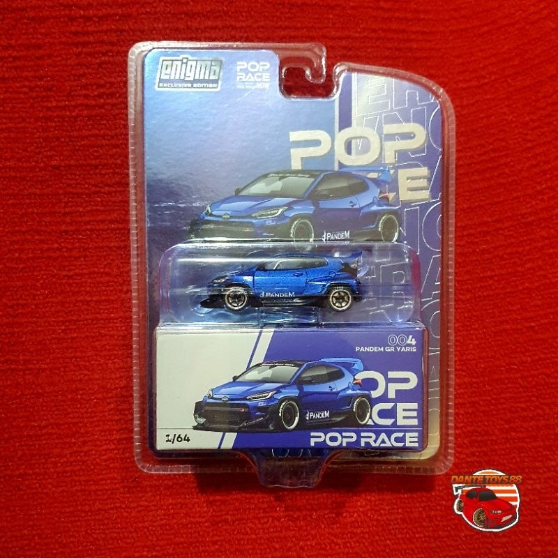 Jual POP RACE Toyota GR Yaris Metallic Blue Biru Blister SEGEL | Shopee ...