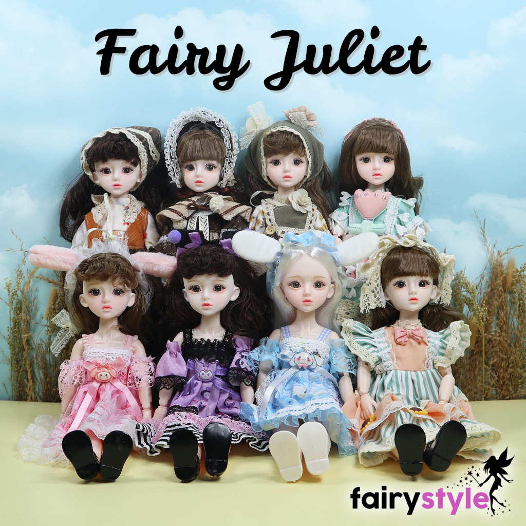 Jual Boneka Fairy Juliet BJD Ukuran 1/6 (30cm) - Hadiah Mainan Anak ...
