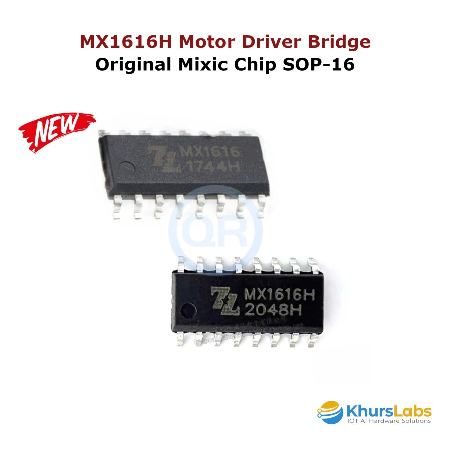 Jual MX1616H Motor Driver Dual H Bridge Original Mixic Chip SOP-16 ...